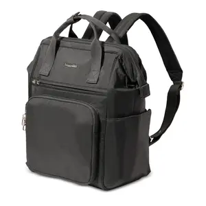 BAGGALLINI The Travel Smart Edit Securtex Anti-theft Windsor Backpack - Charcoal