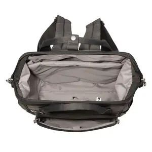 BAGGALLINI The Travel Smart Edit Securtex Anti-theft Windsor Backpack - Charcoal