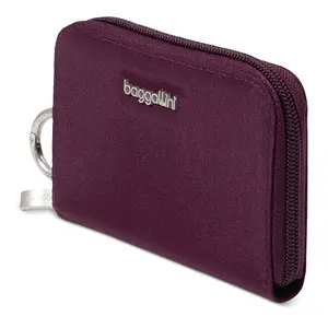 BAGGALLINI The Jet Set Edit Deluxe Card Case - Mulberry