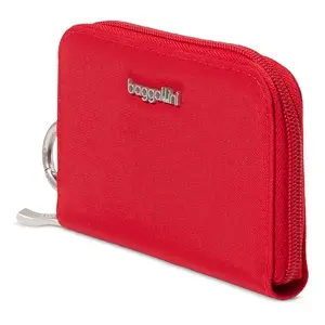 BAGGALLINI The Jet Set Edit Deluxe Card Case - Scarlet Red