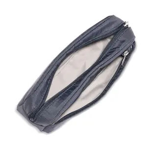 BAGGALLINI The Jet Set Edit Long Pocket Cosmetic Pouch - French Navy Twill