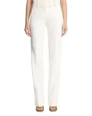 Michael Kors Double Crepe Sable Tuxedo Pants