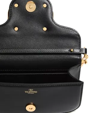 Valentino Garavani Loco Small Vlogo Shoulder Bag - Black