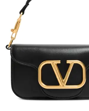 Valentino Garavani Loco Small Vlogo Shoulder Bag - Black