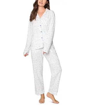 PETITE PLUME Periwinkle Wonderland Pima Pajama Set