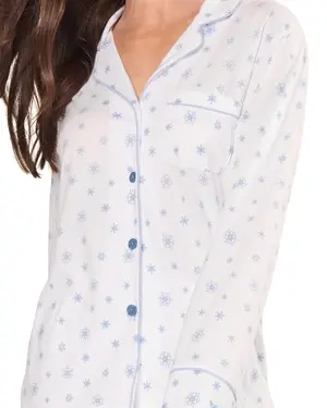 PETITE PLUME Periwinkle Wonderland Pima Pajama Set