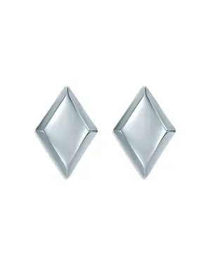 Ted Baker London Geometric Statement Stud Earrings - Silver Tone