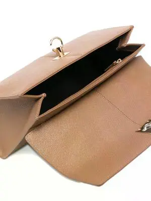 Cafuné Medium Stance C-lock Crossbody Bag - Brown