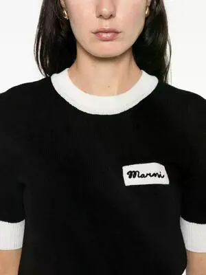 Marni Logo Short-sleeve Top