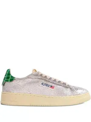 AUTRY Dallas Sparkling Sneakers - Silver