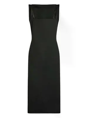 Sportmax Square-neck Midi Dress