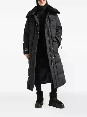 Fusalp Vlavi Belted Coat With Removable Collar
