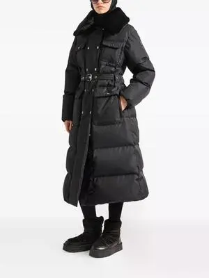 Fusalp Vlavi Belted Coat With Removable Collar