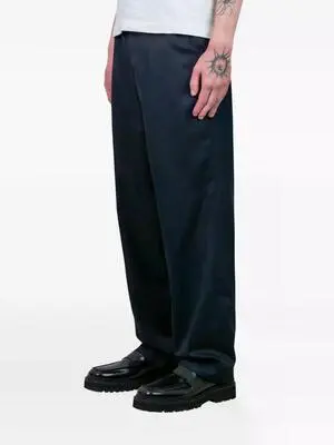 ANOTHER ASPECT 1.0 Tonal-stitching Trousers - Blue