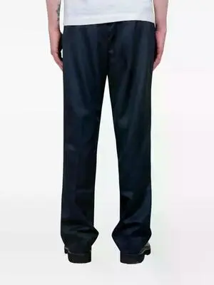 ANOTHER ASPECT 1.0 Tonal-stitching Trousers - Blue
