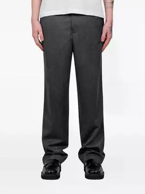 ANOTHER ASPECT 1.0 Tonal-stitching Trousers - Grey