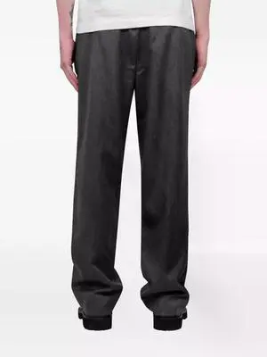 ANOTHER ASPECT 1.0 Tonal-stitching Trousers - Grey