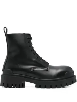 Balenciaga Embossed Boots For Men