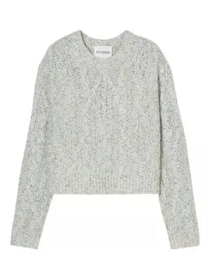 Closed Round Neck Knitwear For Women