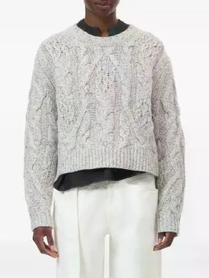 Closed Cable-knit Sweater