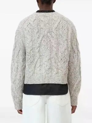 Closed Cable-knit Sweater