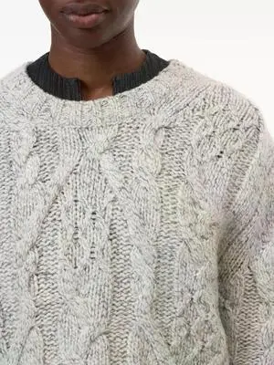 Closed Cable-knit Sweater
