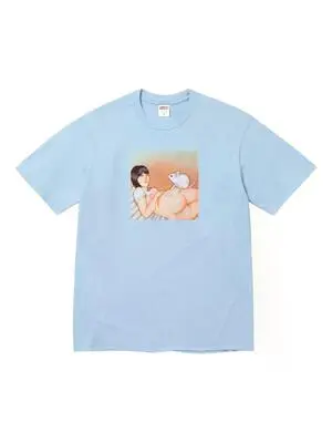 Supreme Mouse-graphic T-shirt - Blue