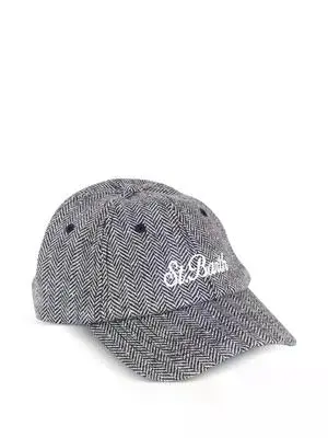 MC2 SAINT BARTH Herringbone Baseball Cap - Grey