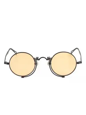 Matsuda Round-frame Sunglasses - Black