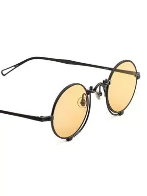 Matsuda Round-frame Sunglasses - Black