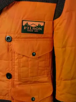 Junya Watanabe X Filson Paneled Coat - Orange