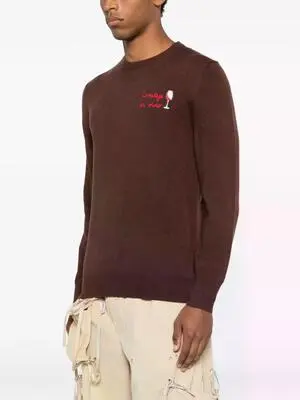MC2 SAINT BARTH Crew-neck Sweater - Brown