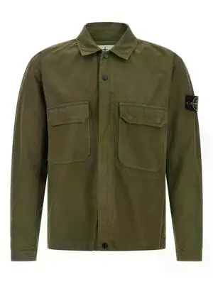 Stone Island Snap-button-fastening Overshirt