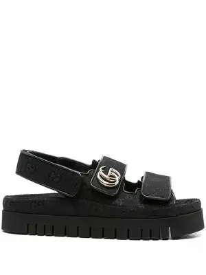 Gucci Double G Flatform Sandals
