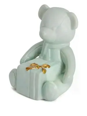 VILLARI Small Teddy Figurine - Blue