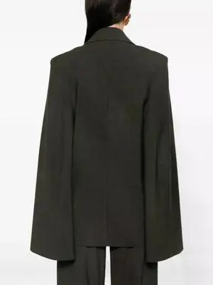 CIRCUS HOTEL Fringe Double-breasted Coat