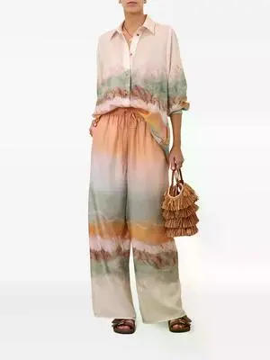 Zimmermann Daylight Relaxed Trousers - Neutrals
