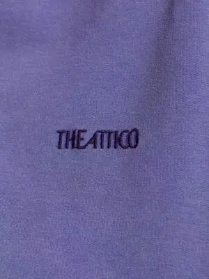 Attico Long-sleeve Mini Dress - Purple