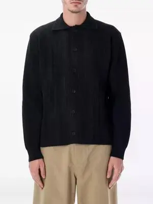 Auralee Polo-collar Cardigan