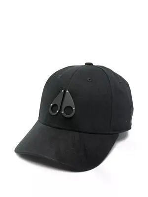 Moose Knuckles Logo Cap - Black