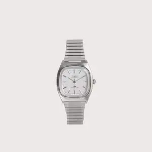 Timex® Automatic 1983 E-line Reissue 34mm Watch - Silver