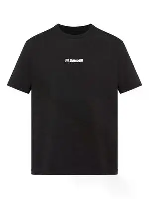 JIL SANDER Logo-print T-shirt - Black