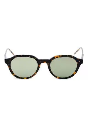 Thom Browne Round Frame Sunglasses - Brown
