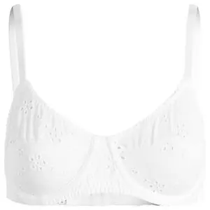 FRUITY BOOTY Broderie Cindy Bra - White