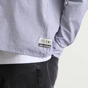 ABOUT:BLANK X Check Shirt - Blue