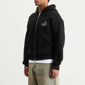 ABOUT:BLANK X Dominoes Zip Hoodie - Black