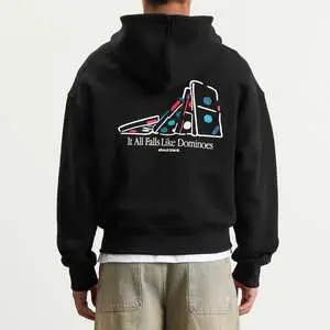 ABOUT:BLANK X Dominoes Zip Hoodie - Black