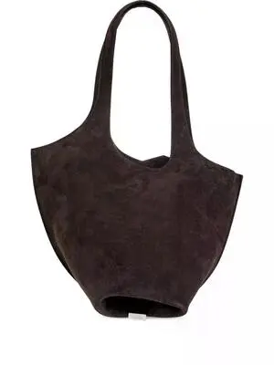 Attico La Scoop Medium Shoulder Bag - Brown