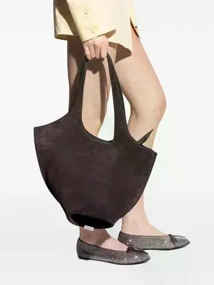 Attico La Scoop Medium Shoulder Bag - Brown