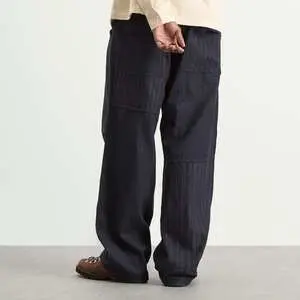 KARDO Abeer Drawstring Trousers - Navy
